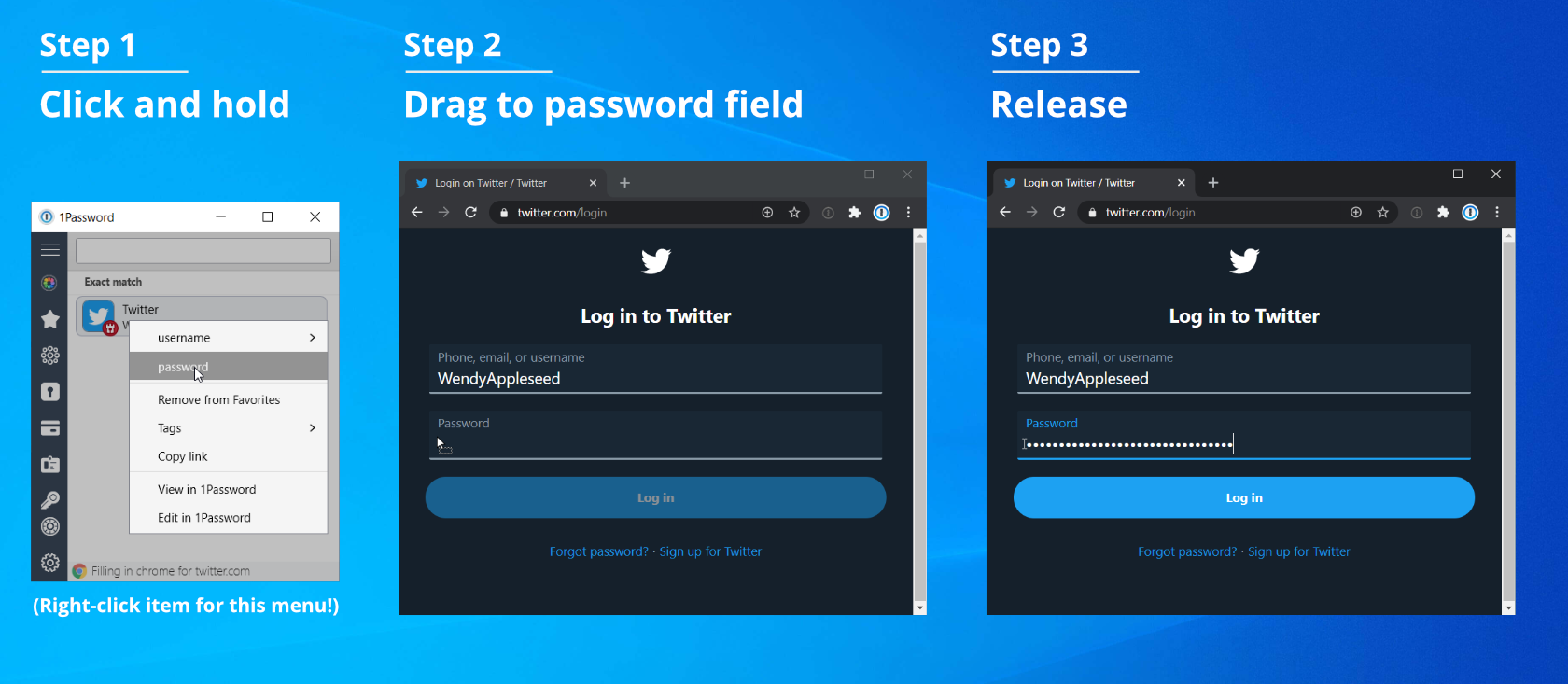 Autofill on Mac apps? : r/1Password